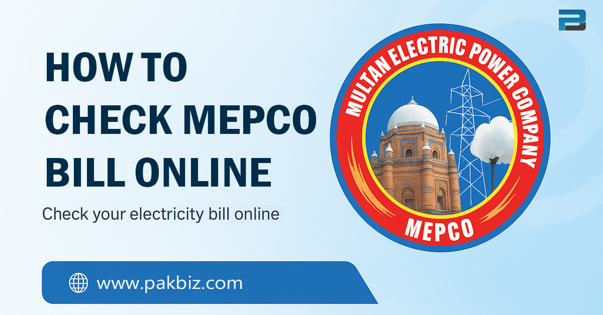 MEPCO Bill Check Online - Check Your October 2025 Bill